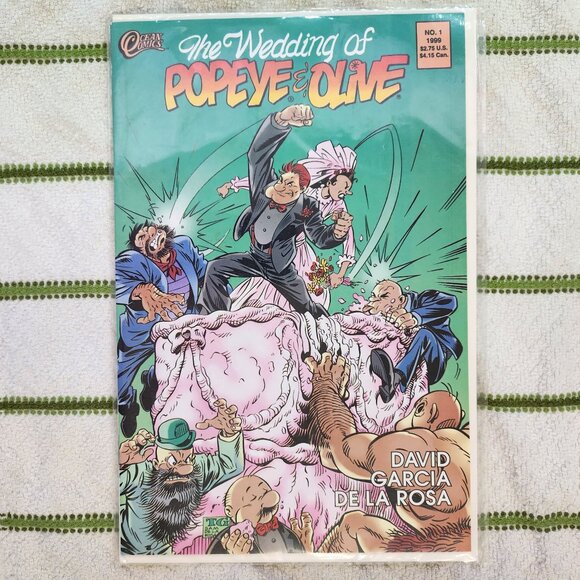 Ocean Comics | Other | The Wedding Of Popeye Olive Comic | Poshmark